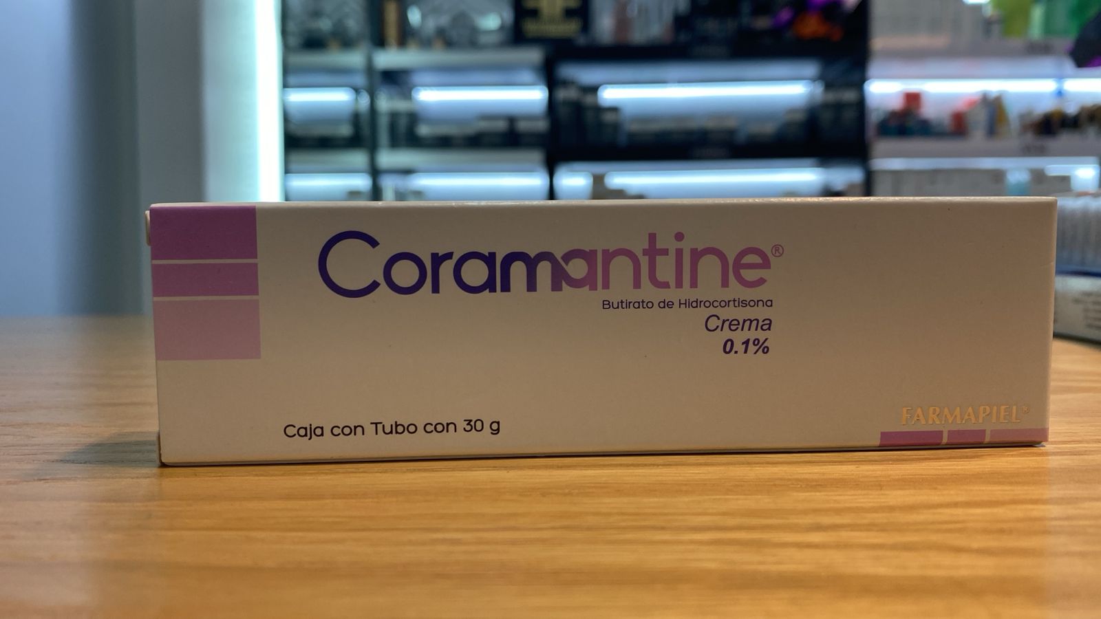 CORAMANTINE 0.1, 30G – Dra. Esbeydy Dermatóloga