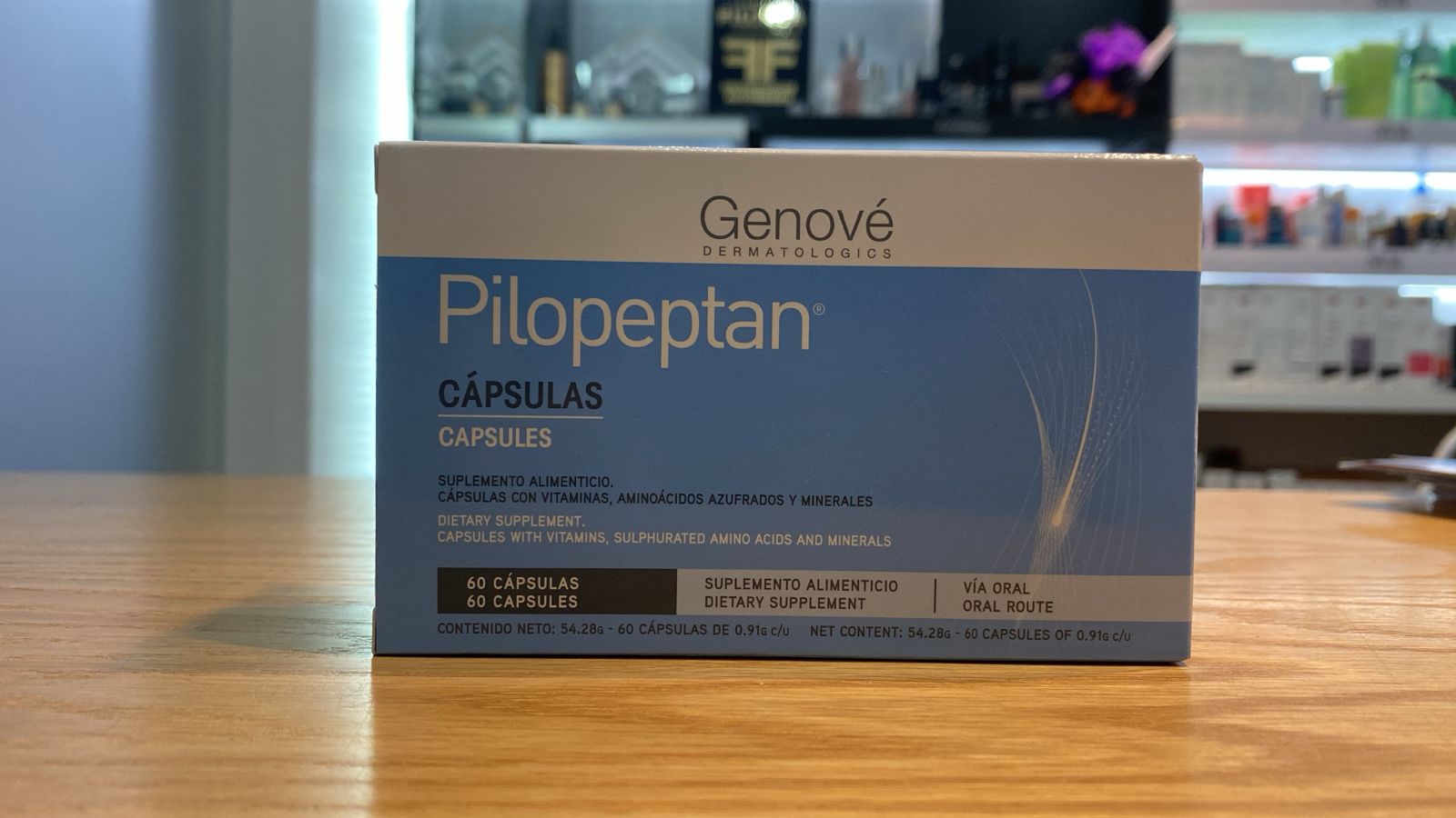 GENOVE PILOPEPTAN CAPSULAS 60CAP – Dra. Esbeydy Dermatóloga
